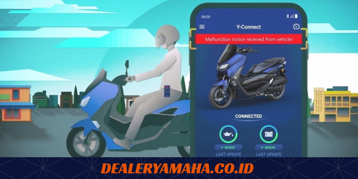 Fungsi, Cara Kerja dan Fitur Y Connect Yamaha